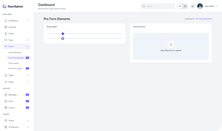 200+ Next.js UI Components for Dashboards | NextAdmin